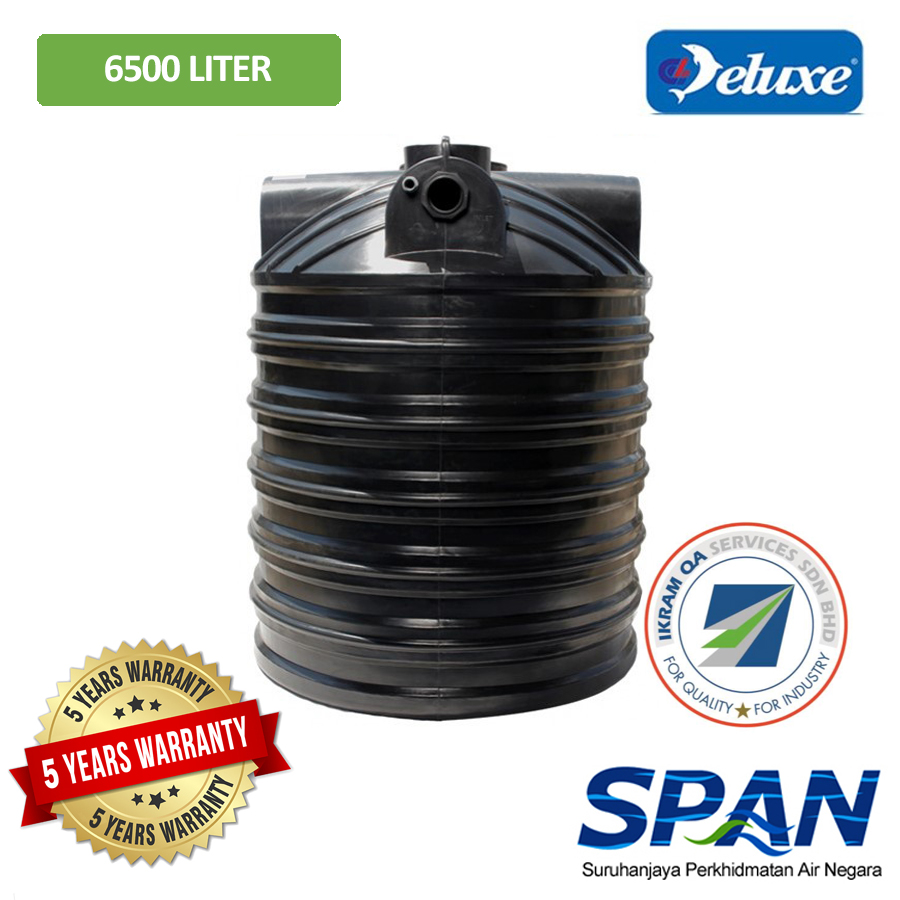 6500 Liter 21 PE SPAN Approved Deluxe PE Septic Water Tank Vertical Type
